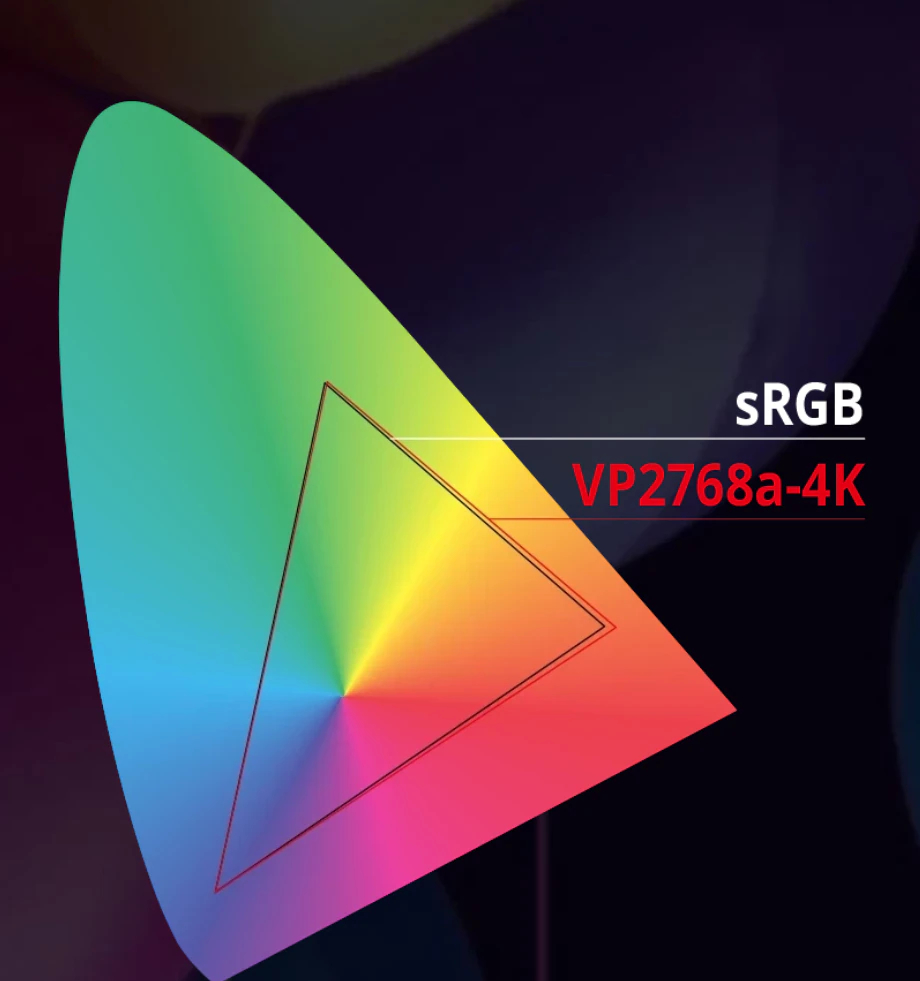 MONITOR LCD 27'' ViewSonic ColorPro VP2768A-4K UHD Pantone Validated ...