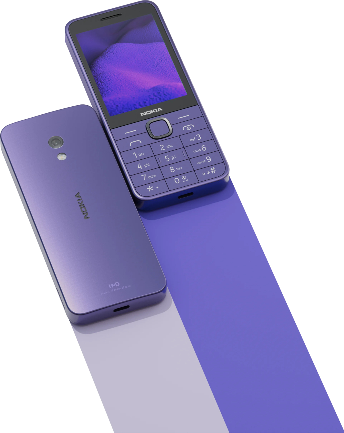 Telefon mobil Nokia 235 2024 2.8 inch Dual SIM 4G Purple 1GF026GPF1L06 ...