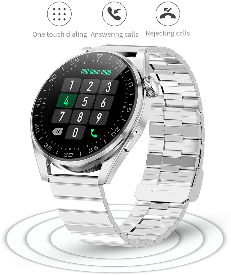 Smartwatch iQuality® Watch M1 PRO Functie Apelare si Buton Rotativ - cel.ro