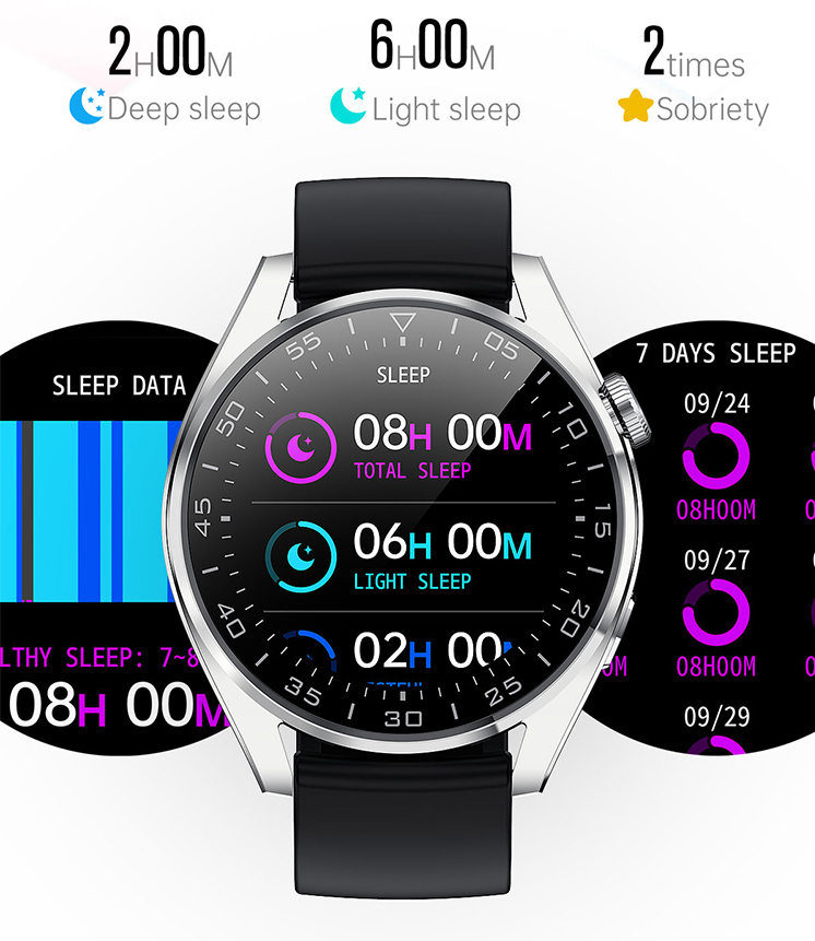 Smartwatch iQuality® Watch M1 PRO Functie Apelare si Buton Rotativ - cel.ro