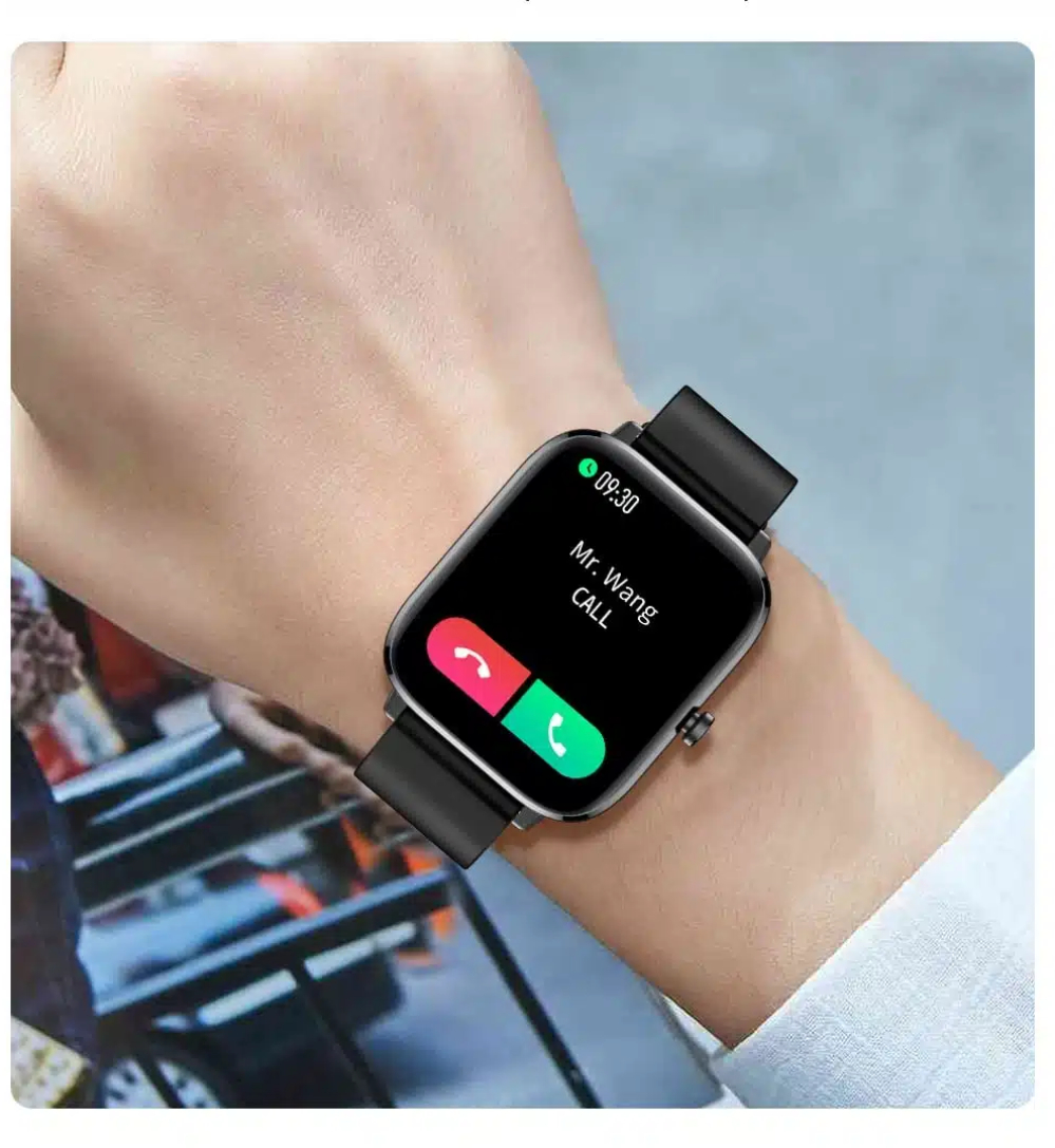 Smartwatch iQuality® T45S Midnight Black Functie Apelare si Monitorizare