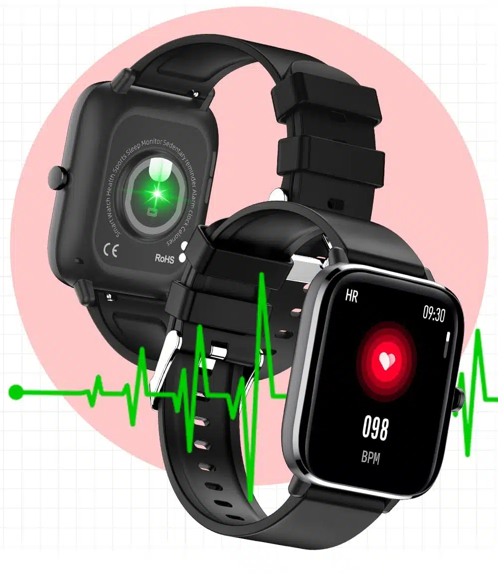 Smartwatch iQuality® T45S Midnight Black Functie Apelare si Monitorizare