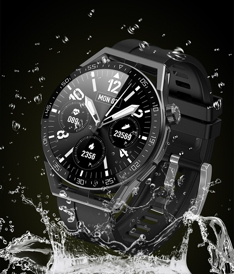 Smartwatch iQuality® HDT3 PRO cu Functie Apelare Telefon Buton Rotativ ...