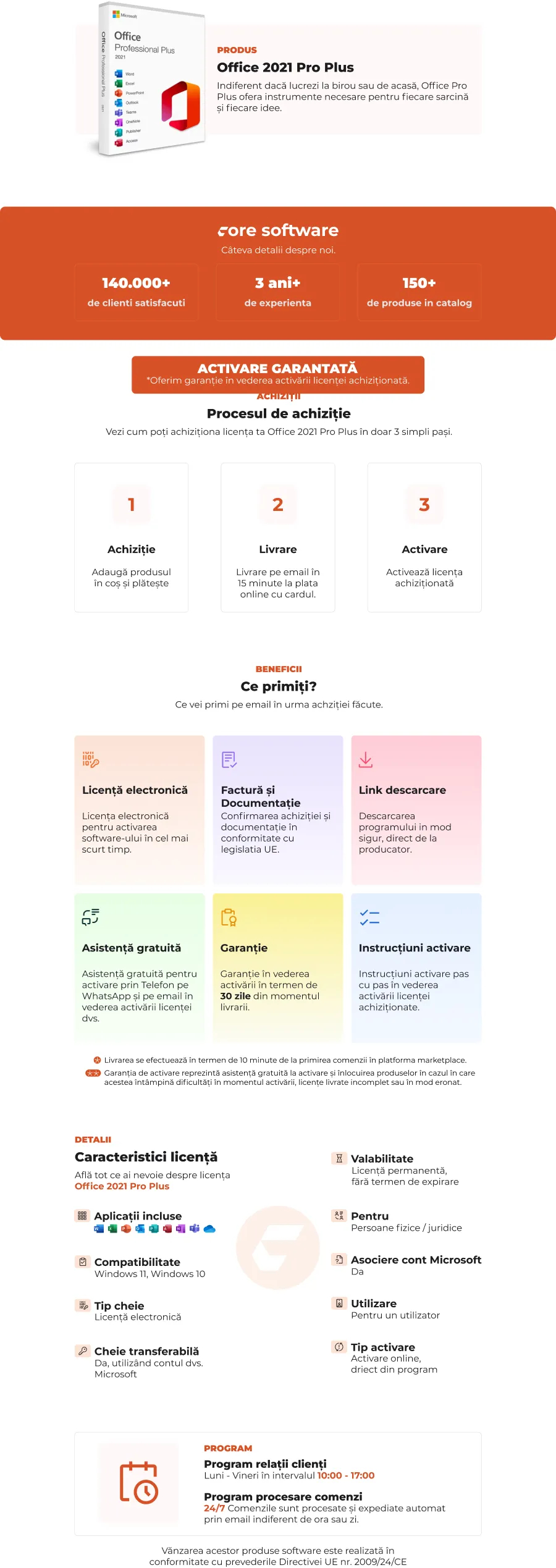 Licenta Office Pro Plus 2021 Retail - Transferabil - asociere cont ...