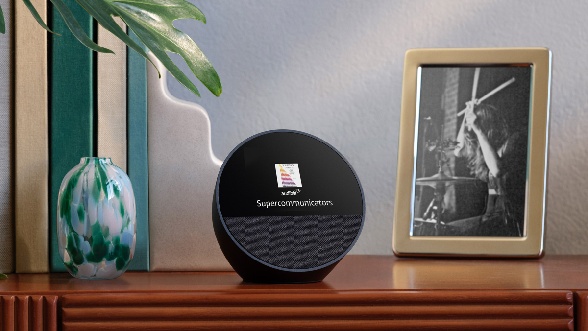Boxa inteligenta Amazon Echo Spot 2024 Display 2.83 inch Wi-Fi Bluetooth