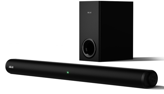 Soundbar Akai ASB-8WSW 150 W Bluetooth USB HDMI Aux in afisaj LED ...