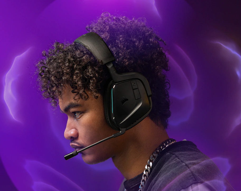 Casti gaming Corsair Void v2 2.4GHz Wireless - Bluetooth - Dolby Atmos ...