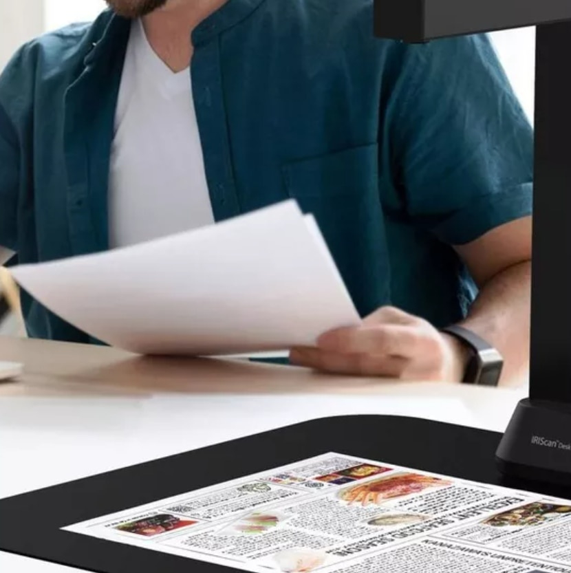Scanner portabil cu camera de documente IRIScan Desk 6 PRO ir-462006