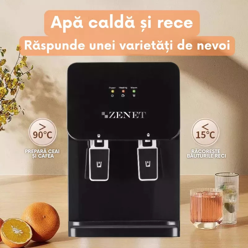 Dozator apa de birou cu conexiune la retea apa calda/apa rece racire ...