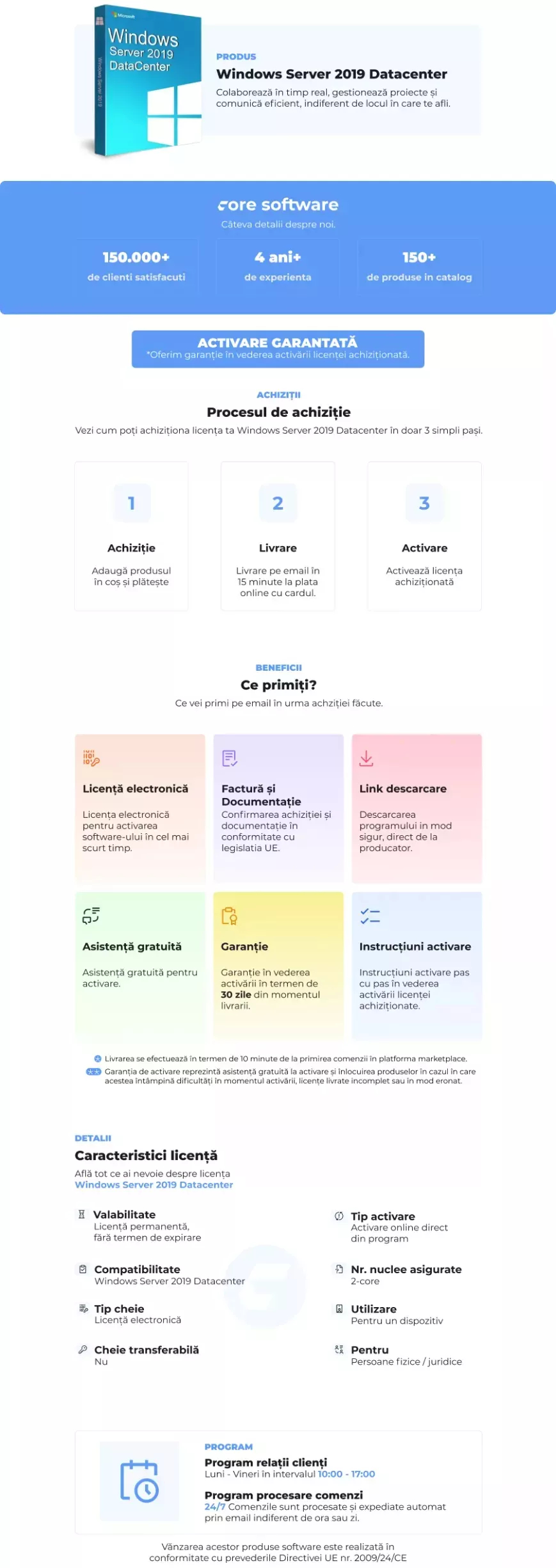 Licenta Windows Server 2019 Datacenter CSS-WSD19 - cel.ro