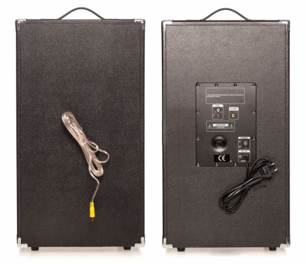 Set 2 Boxe Klausstech Active Audio Bluetooth 240w Port Usb Intrare Card ...