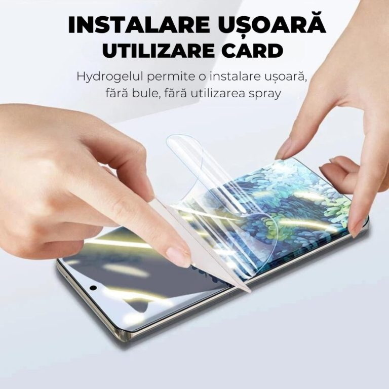 Folie De Protectie Din Silicon Transparent full screen pentru Honor 50