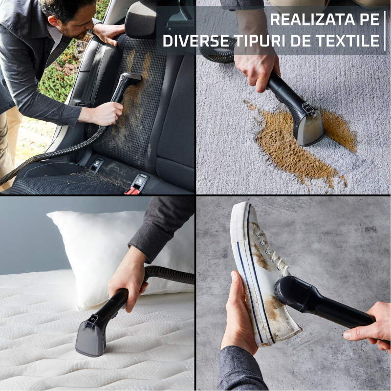 Aspirator cu spalare Rowenta Clean It IN5020F0 750W 1.5L Negru Verde