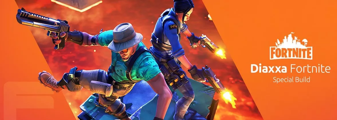 Diaxxa FORTNITE Intel Core i5-12400F 16GB DDR4 SSD 1TB M.2 NVMe AMD la ...