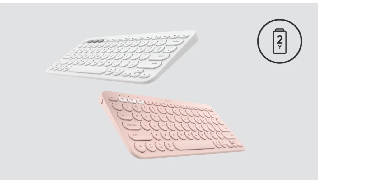 Logitech K380 for MAC US Layout Bluetooth Alb 920-010407 la CEL.ro