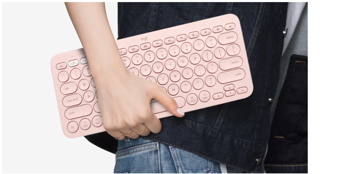 Logitech K380 for MAC US Layout Bluetooth Alb 920-010407 la CEL.ro