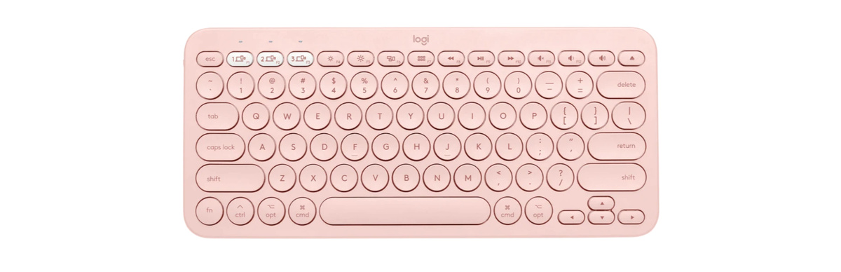 Logitech K380 US Layout Bluetooth Roz 920-010406 la CEL.ro