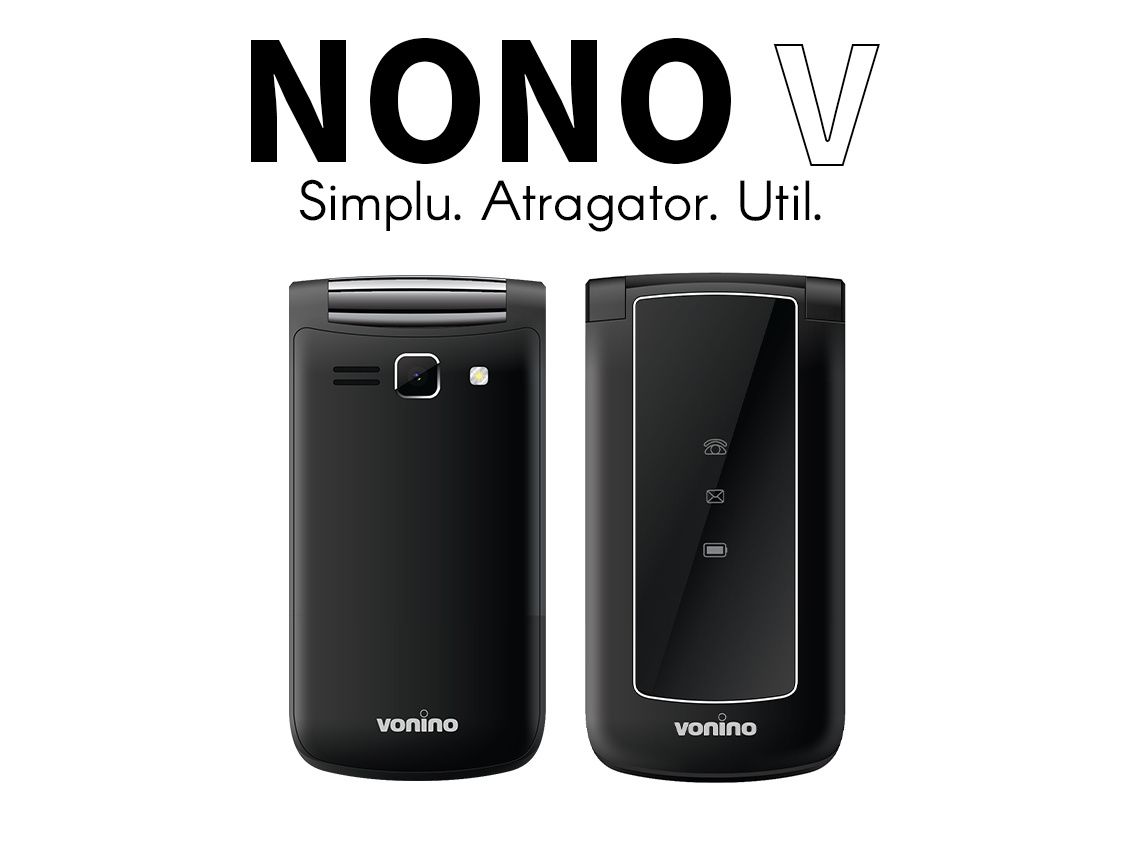 Vonino Nono V Dual Sim Black | Telefon mobil 0763885817971