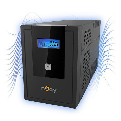 NJoy Cadu 1500 LCD Display 1500VA 900W Negru la CEL.ro
