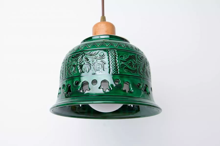 Pendul ceramica traditionala de Corund Radacini Laleaua dr-158 - cel.ro