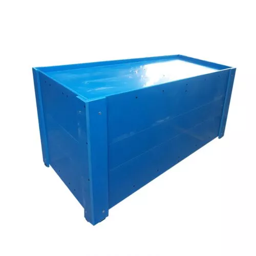 Taraba din pvc albastru pentru expunere marfa tbfl - cel.ro