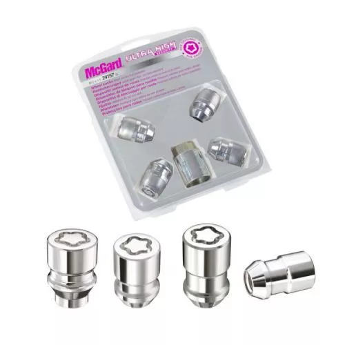 Set 4 prezoane antifurt pentru roti M12x1 25 McGard 24154su - cel.ro