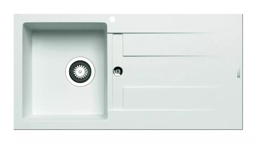 Chiuveta bucatarie Pyramis Piera 860x435mm adancime 195mm cuva stanga ...