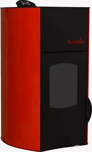 Termosemineu centrala peleti Fornello Fiamma Red 25 kw complet echipat ...