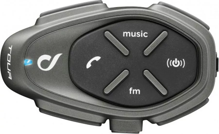 Sistem de comunicare moto Interphone Tour Single Pack FM Conferinta de ...