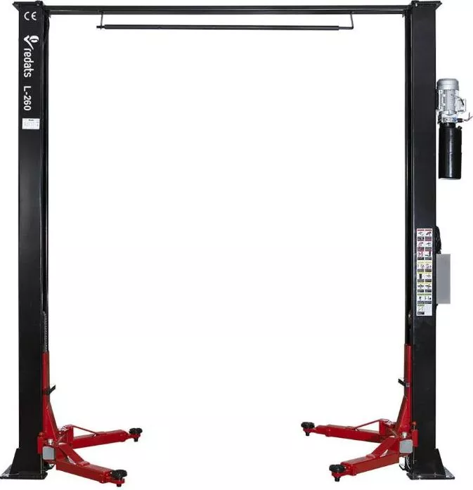 Elevator auto 2 coloane 4t 380v cu traversa pe sus gb2766 - cel.ro