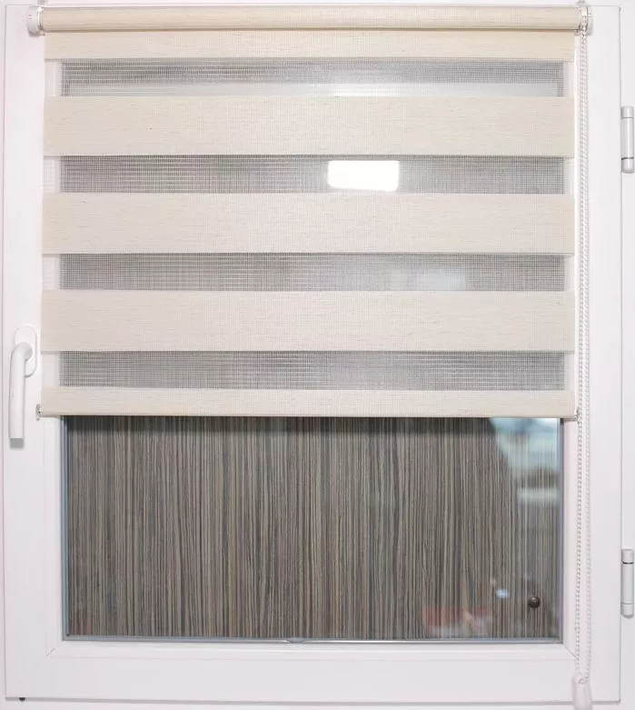 Rolete textile ZEBRA Day and Night IMITATIE 1 alb 58x160 cm 0f3_2021 ...