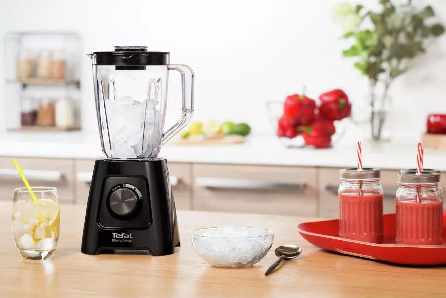 Blender Tefal BlendForce 2 BL420838 600 W 2 viteze Cutit cu 4 lame Functie de maruntire gheata ...