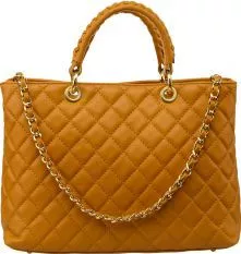 Poseta dama piele Toro Nero Crossed Lady Mustard 3203-mustar - cel.ro