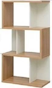 Etajera/Raft pin/alb 108x60x24 cm ideala pentru living/birou/hol ...