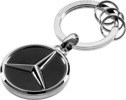 Breloc chei Vancouver din otel inoxidabil cu un strat PVD negru Motor ...