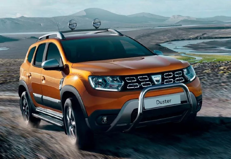 Bullbar inox original DACIA DUSTER II 2018 - Prezent include ...