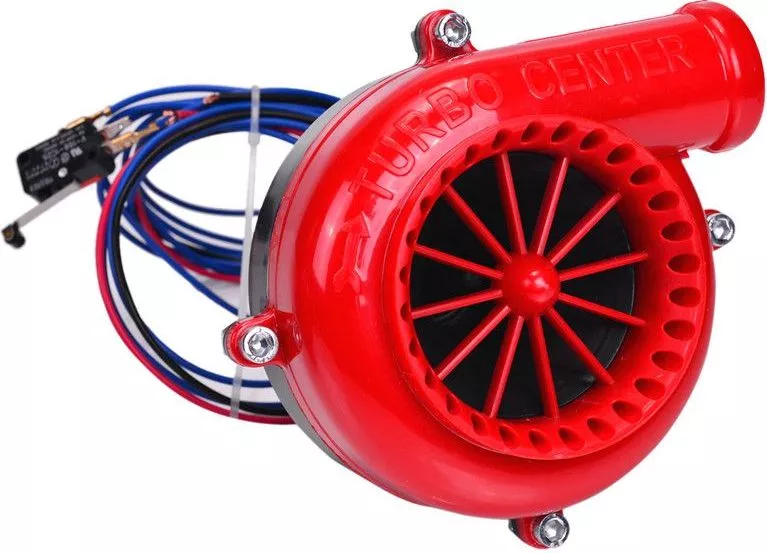 Kit profesional Blow off electric 12V universal cablaj si buton inclus ...