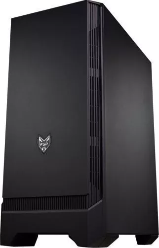 FSP CMT 260 Mid Tower ATX fara sursa black la CEL.ro
