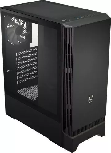 FSP CMT 260 Mid Tower ATX fara sursa black la CEL.ro