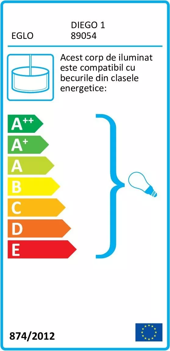 Lustra EGLO DIEGO 89054 1gk_89054 - cel.ro