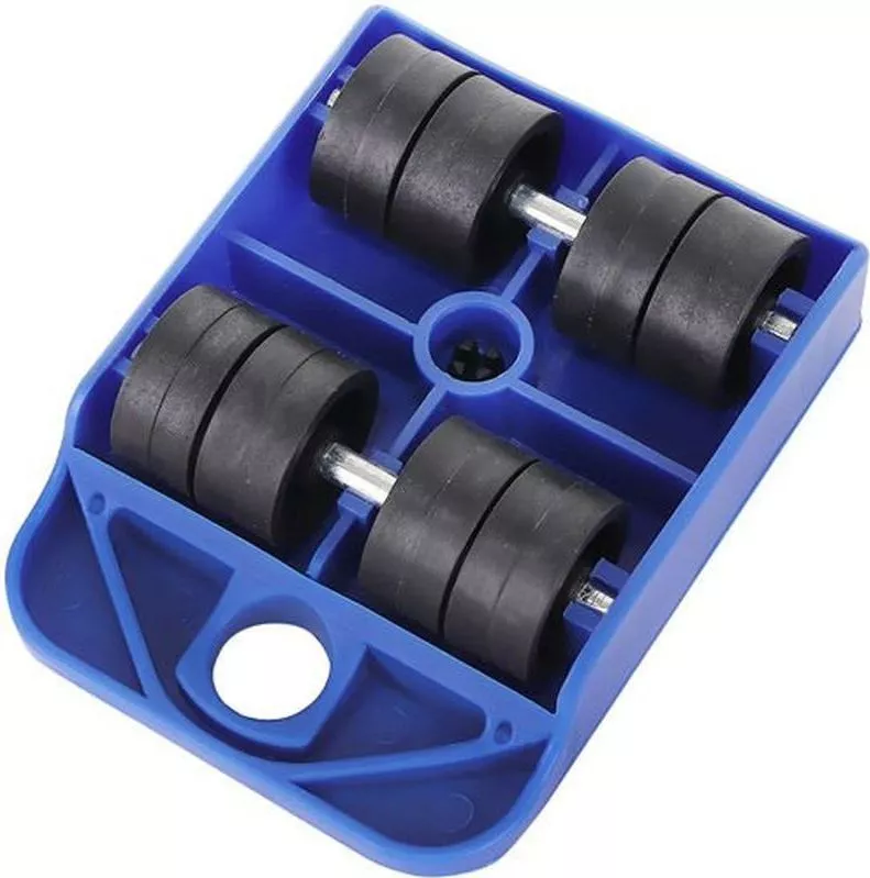 Set pentru transportat si ridicat mobila 4 picioare cu roti maneta ...