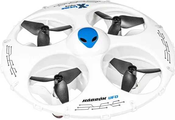 Mini drona disc zburator interactiv telecomanda + 14 ani FM187 - cel.ro