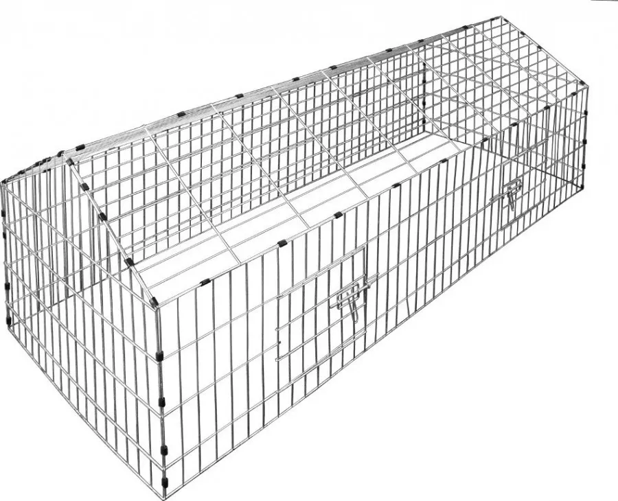 Cusca de iepuri / animale mici Metal 180 x 75 cm m2_100104