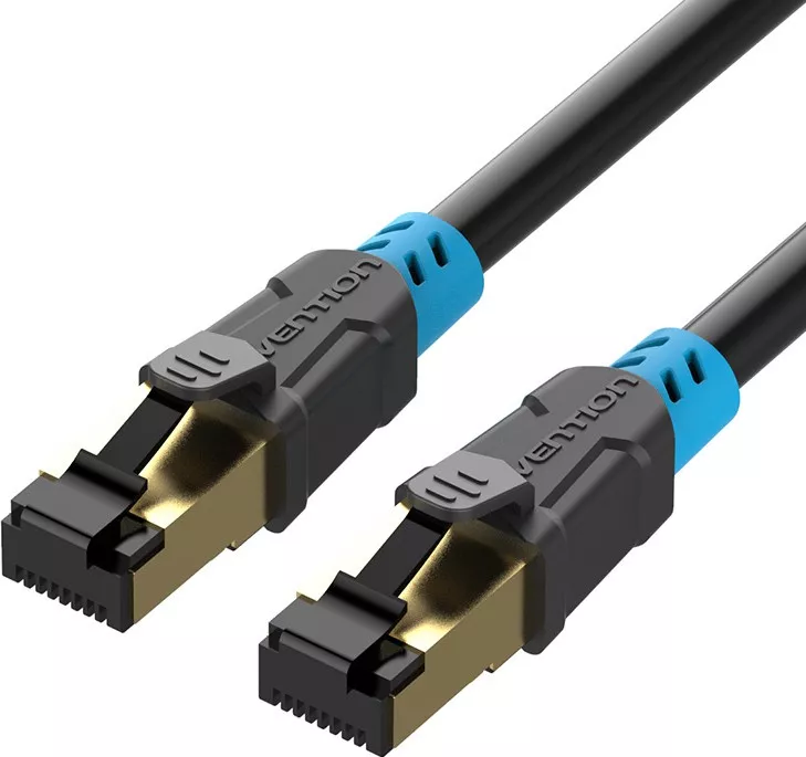 Cablul de internet CAT 6 A cablu LAN SSTP - 1 GB / s 2 m Vention VAP ...