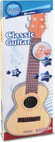 Chitara de lemn clasica 6 corzi metalice 70 cm 207015 - cel.ro