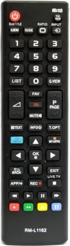 Telecomanda Universala LG LED 3D RM-L1162 Model Negru pentru TV | TULG62