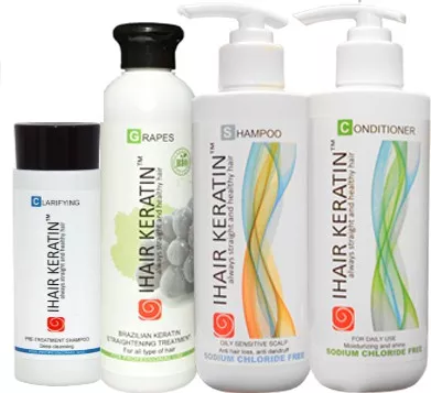 KIT keratina Ihair Keratin Grapes Set 4 produse 15d_198 - cel.ro