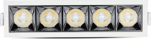 Spot LED reflector 20W SMD Chip Samsung 2700k 38 and deg Alb TCSV-124 ...