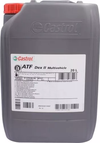 Ulei transmisie ATF CASTROL ATF DEX II MULTIVEHIC 20L - cel.ro