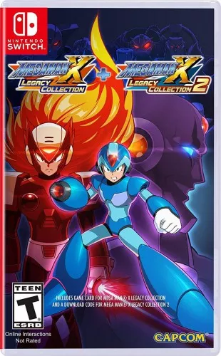 Mega Man X Legacy Collection 1 + 2 /Switch ec_21285 - cel.ro
